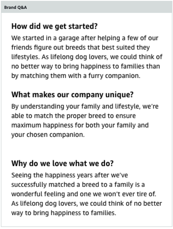 Amazon Brand Story: All You Need to Know About it to Increase Customer ...